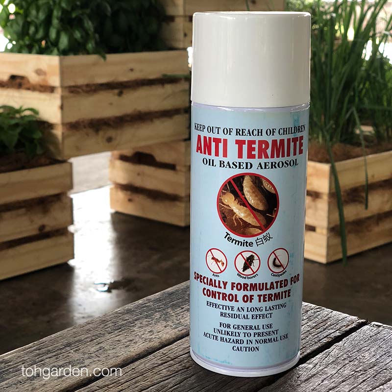 Anti Termite Oil Based Aerosol 450ml | Toh Garden : Singapore Orchid ...