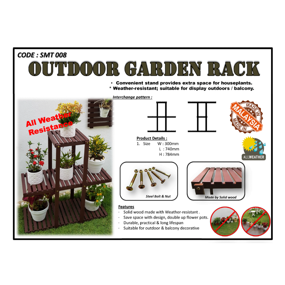 Outdoor Garden Panel & Racks - Toh Garden : Singapore Orchid Plant ...