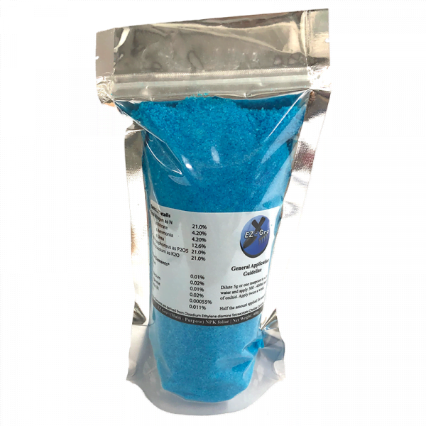 EzGro NPK Foliar Blue Fertilizer 63 - Toh Garden : Singapore Orchid ...