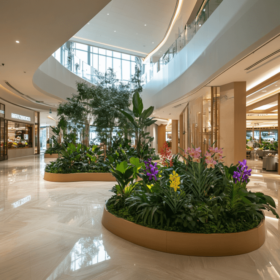 Shopping Mall Orchid and Plant Display - Toh Garden: Singapore Orchid ...