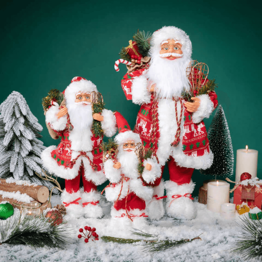 Nordic Yuletide Reindeer Santa Collection - Toh Garden : Singapore ...